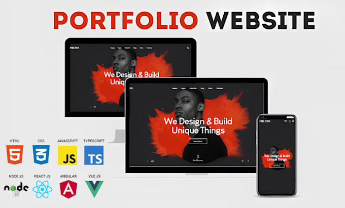 Design a stylish cv portfolio website with award winning animations and ...