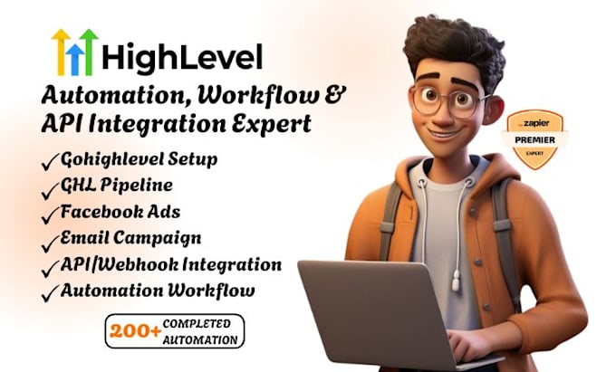 Gohighlevel webhook integration ghl meta facebook ads leads form api automation by Zap_verified ...