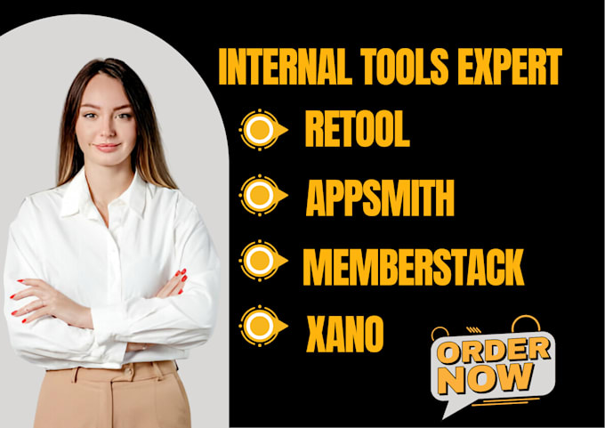 Build backend, auth system and dashboard using xano memberstack appsmith retool by Oreoluwa_c ...