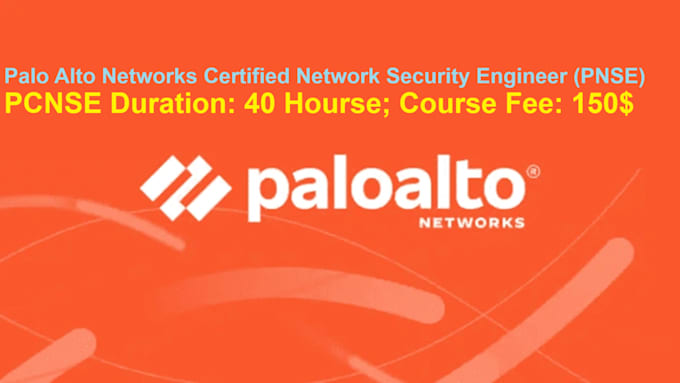 Train and support palo alto network security professional pcnse course by Nextgentechacad | Fiverr
