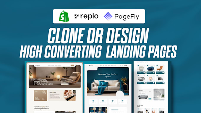 Develop shopify landing page with replo, gempage and pagefly by Sky_pre | Fiverr