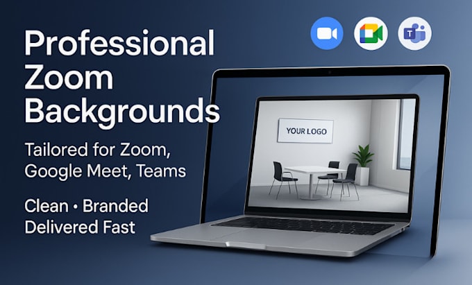 Design fully customized zoom virtual background zoom meeting google ...