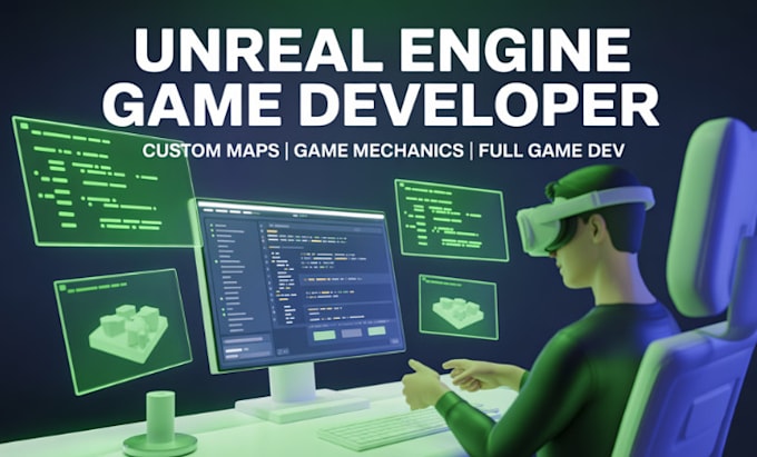 Do unreal engine game development, develop unreal engine game, ue5 blueprints by George_lucas8 ...