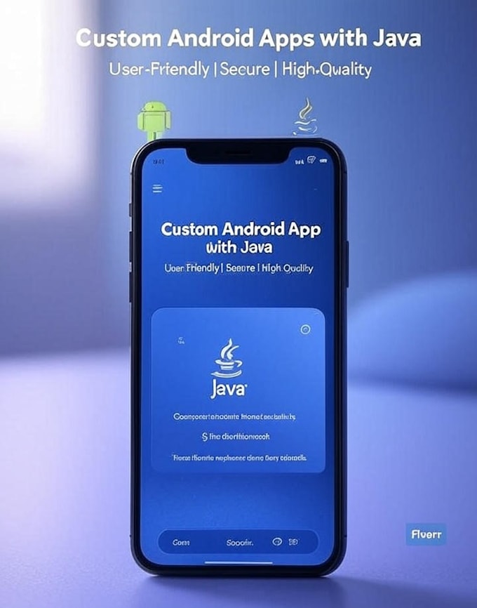 Build a custom android app with java by M_sajeel54 | Fiverr