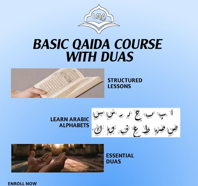 Provide quran qaida lessons with proper arabic pronunciation by Lqa123 ...