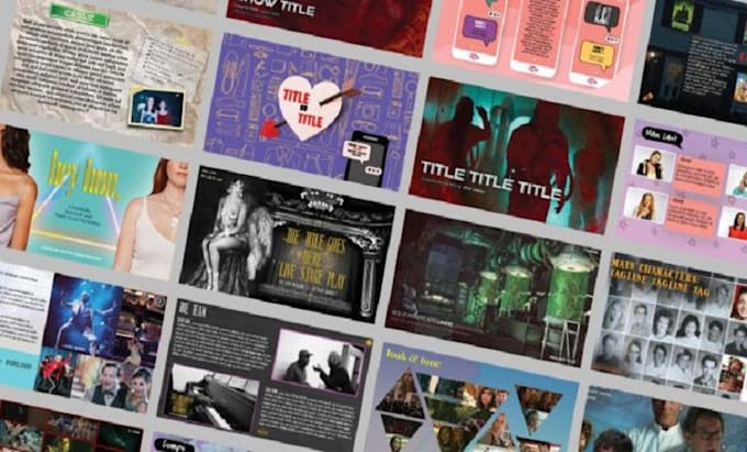 Design film pitch deck screenplay lookbook tv shows pitch deck by ...