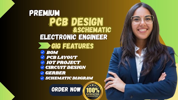 Do custom electronic pcb circuit design,schematic pcb board for ...