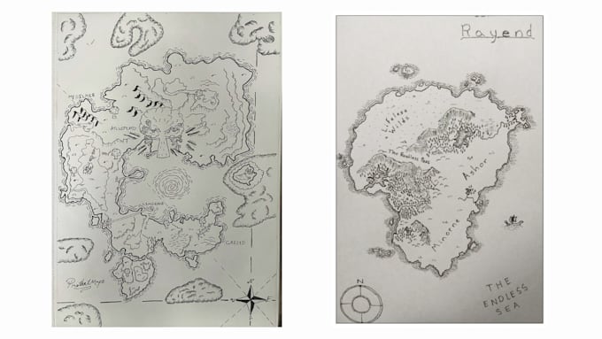 Draw your fantasy maps, world maps, battle maps, vector maps, dnd, rpg ...
