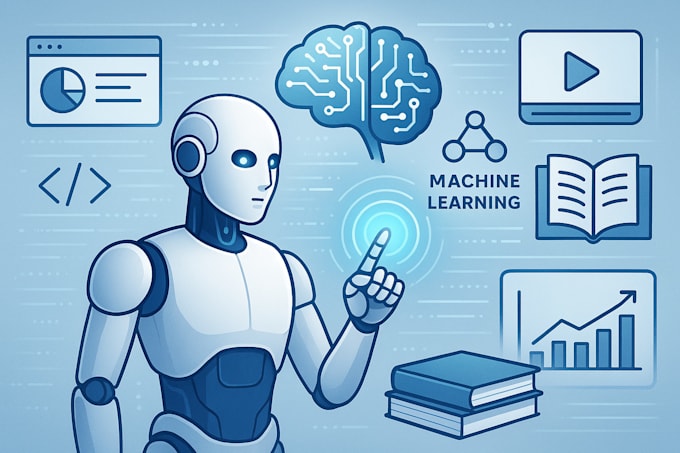 Write course on artificial intelligence, robotics, ml, generative ai workbook by Lare3n | Fiverr