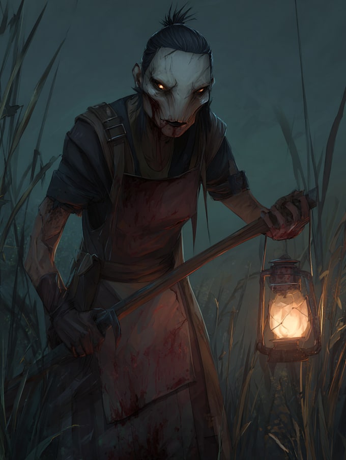 Make horror character design or horror art by Jaidenritchey | Fiverr