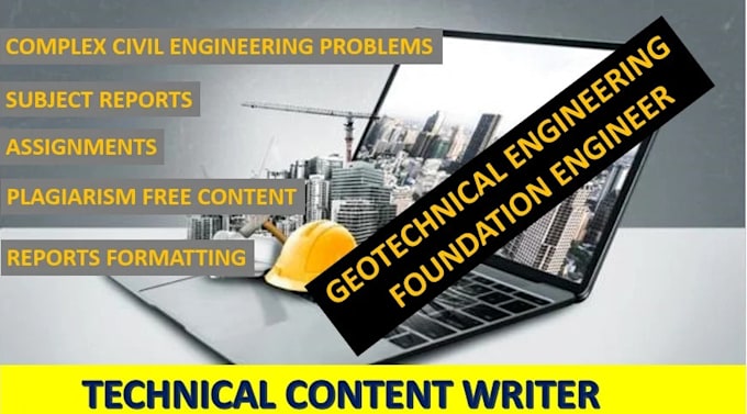 Help in geotechnical engineering projects soil mechanics by Zahid_akram45 | Fiverr