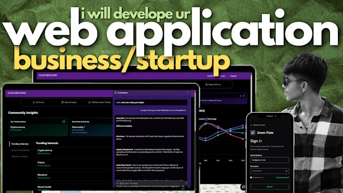 Develop a powerful web application for your business startup by Called ...