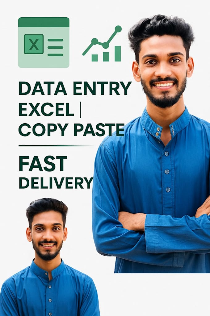 Do data entry, copy paste, typing and excel data entry by Dataopi | Fiverr