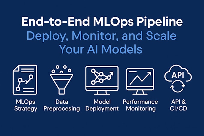 Deploy your machine learning model with mlops by Alishahbaz5 | Fiverr
