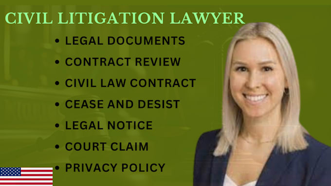 Draft powerful legal notice demand letter civil litigation lawsuit ...