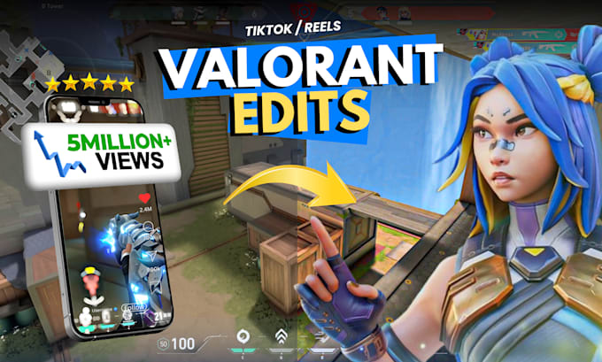 Edit a clean and professional valorant montage with smooth effects by ...