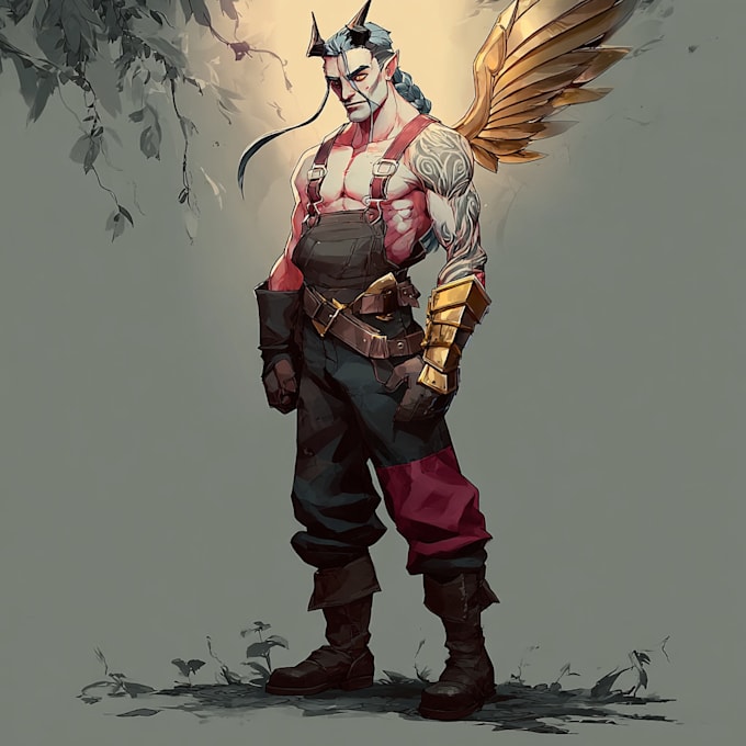 Dnd character art and dnd character art by Eonagenes | Fiverr