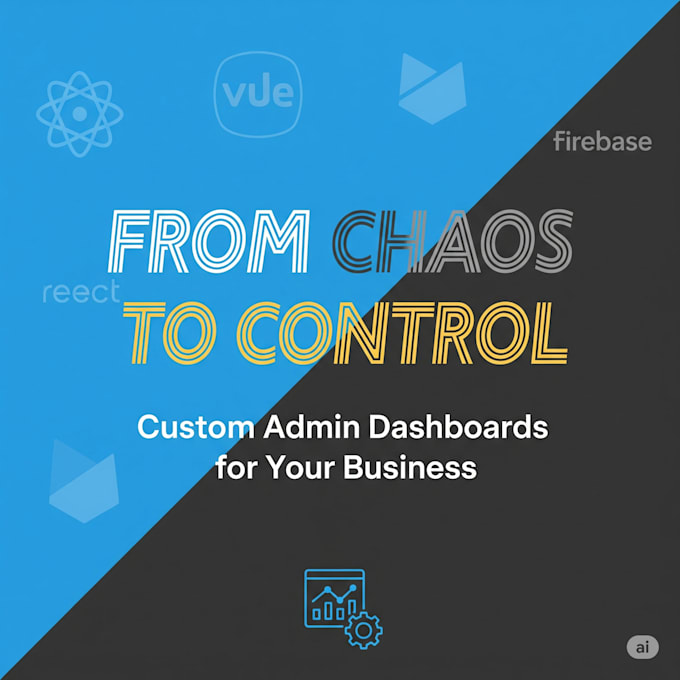 Build a custom admin dashboard for your application by Richardboase | Fiverr