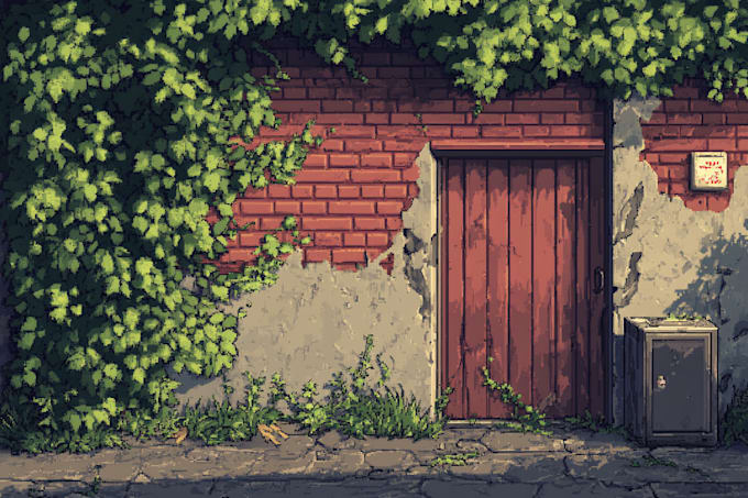 Design stylized environment concept art, background landscape by ...