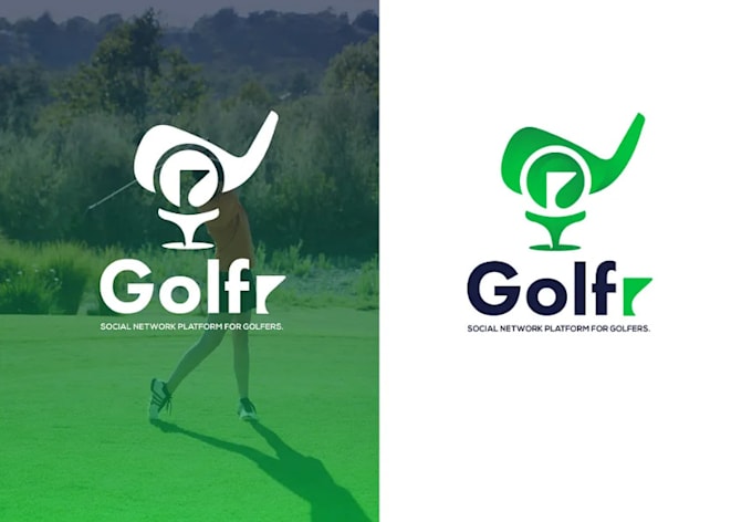 Create a custom golf logo for your business, event, or apparel brand by ...