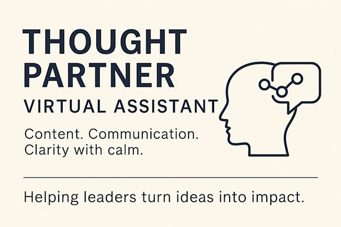 Be your thought partner and va for content and strategy by Dr_lajeanna ...