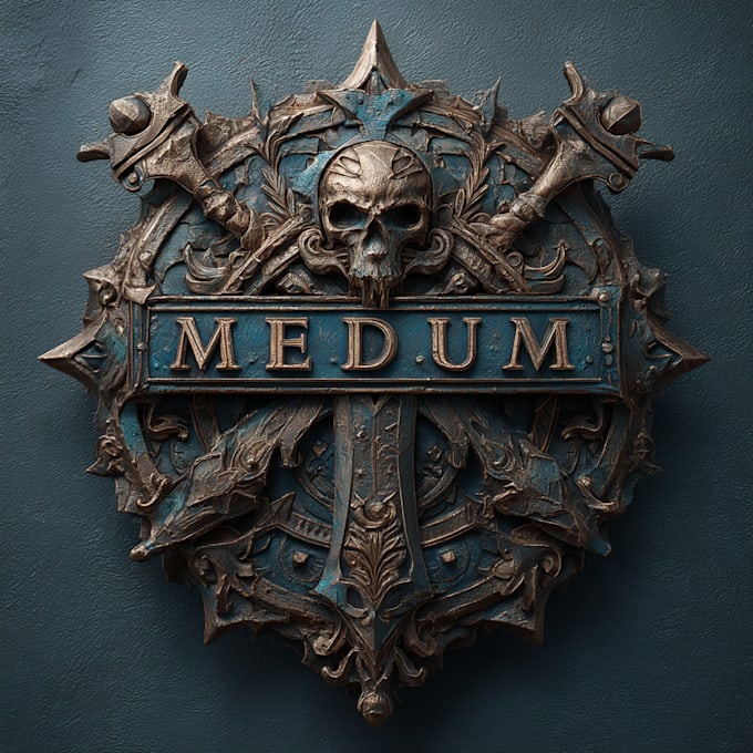 Design unique 3d medieval, fantasy, rpg, mmorpg game logo title by ...