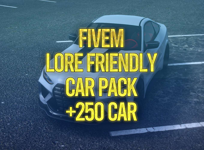 Give you fivem lore friendly car pack by Fivemstore_tg | Fiverr