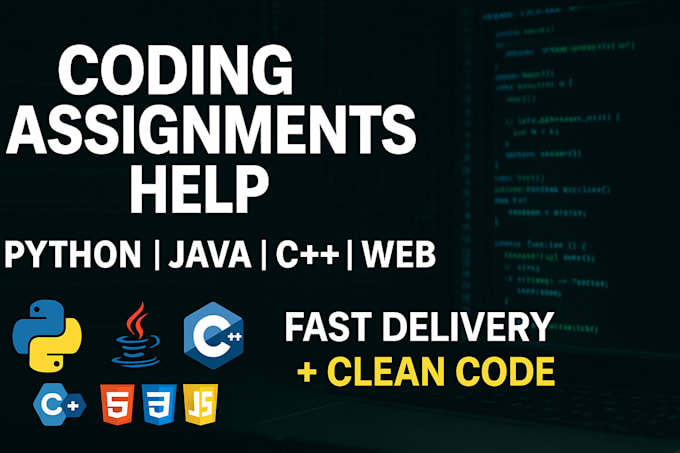 Coding assignments and projects by Myarts195 | Fiverr