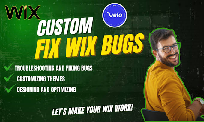 Fix wix bugs and customize velo code by Abdullah01433 | Fiverr