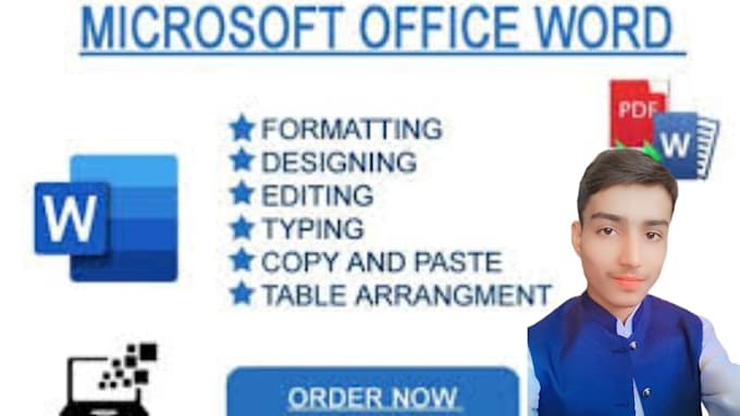 Do world class ms word formatting editing and layout design by ...