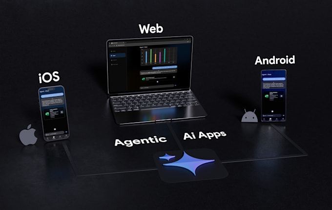 Build an agentic ai mobile and web app for ios, android, web by Haseebkahn | Fiverr