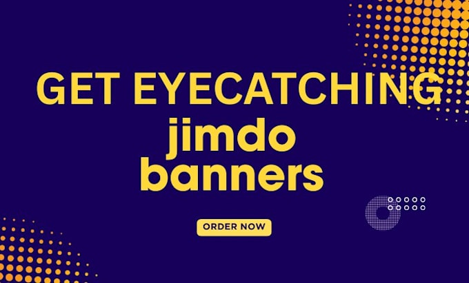 Design a perfect jimdo banner that fit your brand by Jack_ecom00 | Fiverr