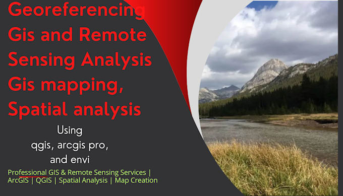 Do gis analysis qgis arcgis mapping and spatial analysis by Kathryn__gill | Fiverr