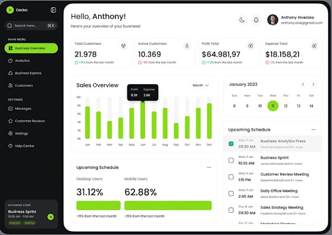Software Developer Web App Saas App Ai Chatbot Hrm Web Calculator