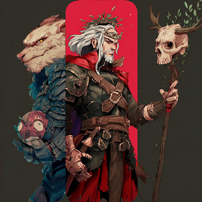 Draw a sci fi and dnd fantasy oc character art by Gsaeehera | Fiverr