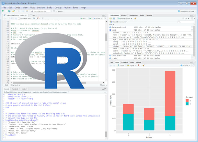 Perform statistical analysis using r or python by Knowledge43 | Fiverr