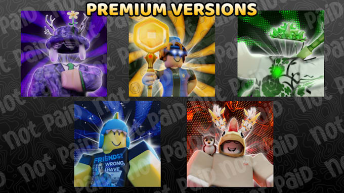 Make you a professional roblox gfx profile picture by Anavyrblx | Fiverr