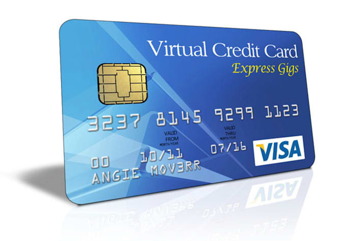 Make your own credit card image by Mov3rr | Fiverr