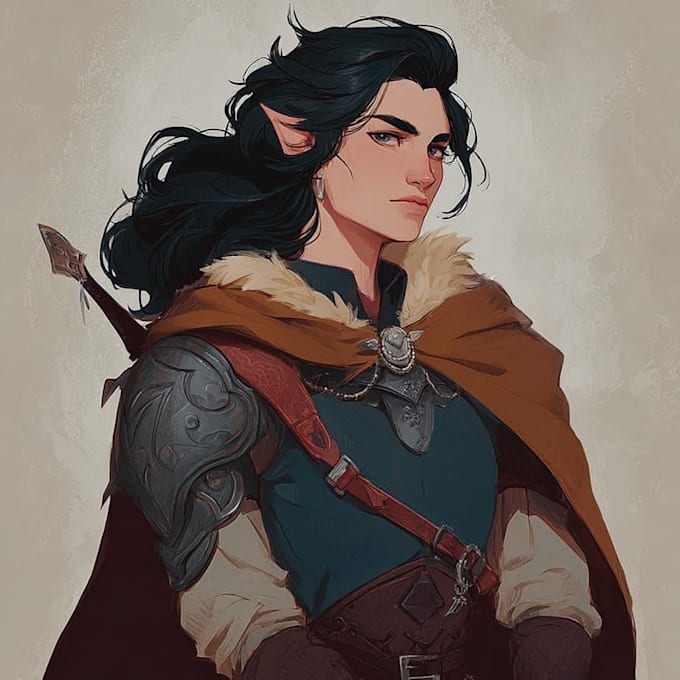 Do dnd character art, illustration, concept art, commission by ...