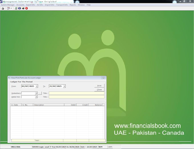 Link chart of accounts, ledger, trial balance in excel using pivot ...