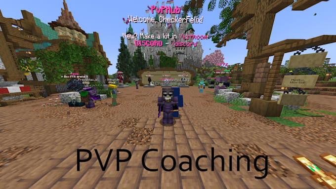 Coach you in minecraft by Flex1_ | Fiverr