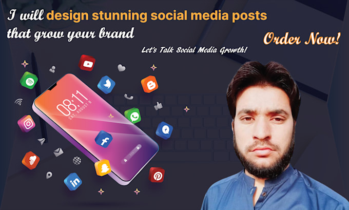 Design professional social media graphics for your business by Pro ...