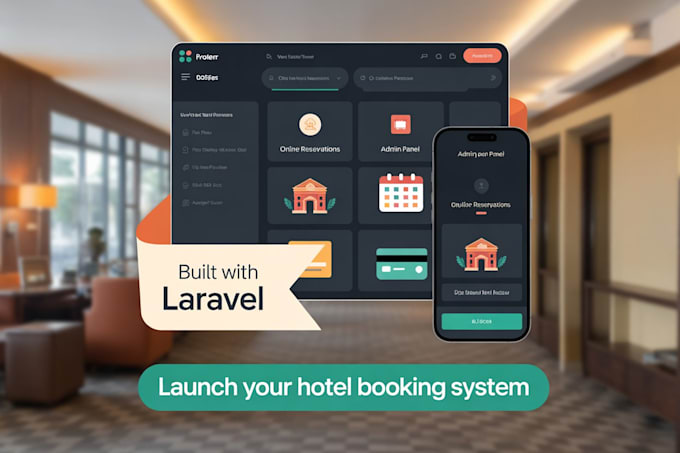 Develop hotel booking and management system pos website in laravel by Logan_bytecraft | Fiverr