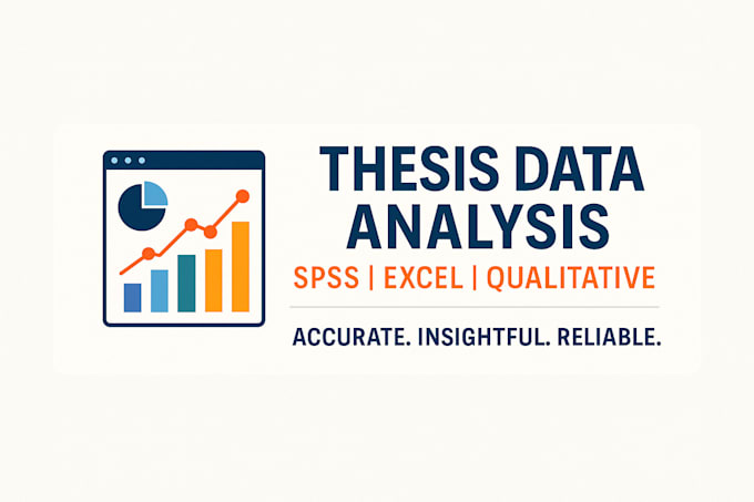 Analyze your thesis data using spss, excel, or qualitative methods by Max_jonas34 | Fiverr