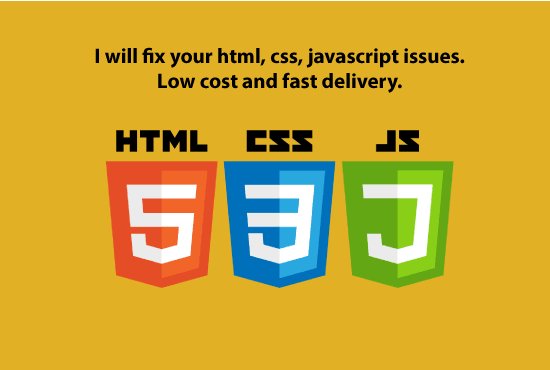 Fix your html, css, javascript bugs in no time by Ndhlangisaa | Fiverr