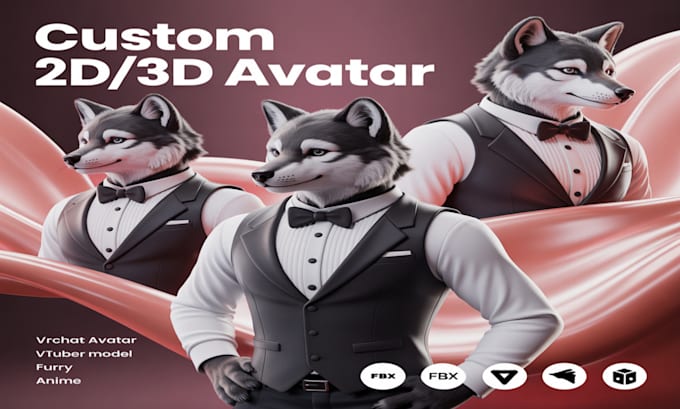 Create high quality vrchat avatar, vrm model, vtuber model by Briar ...