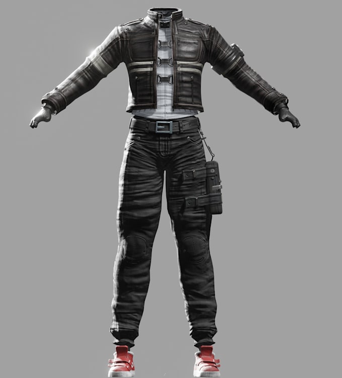 Design high quality 3d clothes for games and metahumans by Pixhaze | Fiverr