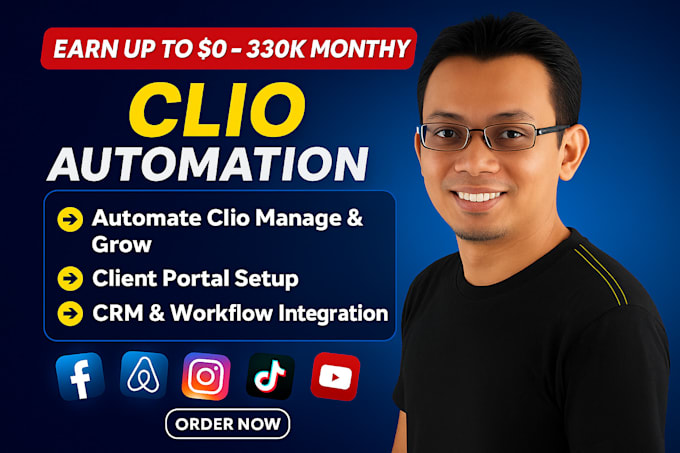 Automate clio manage, grow and client portal clio matter crm setup by Goliath_1 | Fiverr