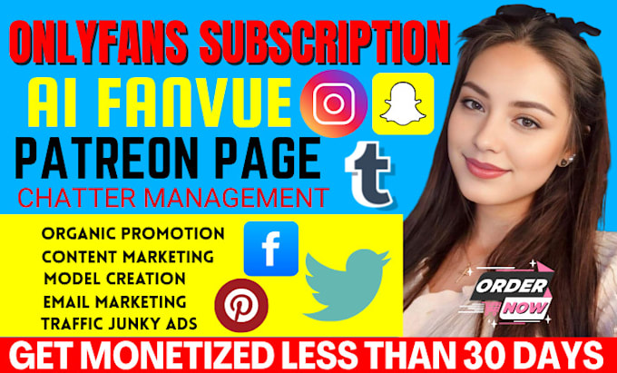 Fitness model fanvue promotion, ai instagram influencers, onlyfans marketing by Noval_eo47 | Fiverr