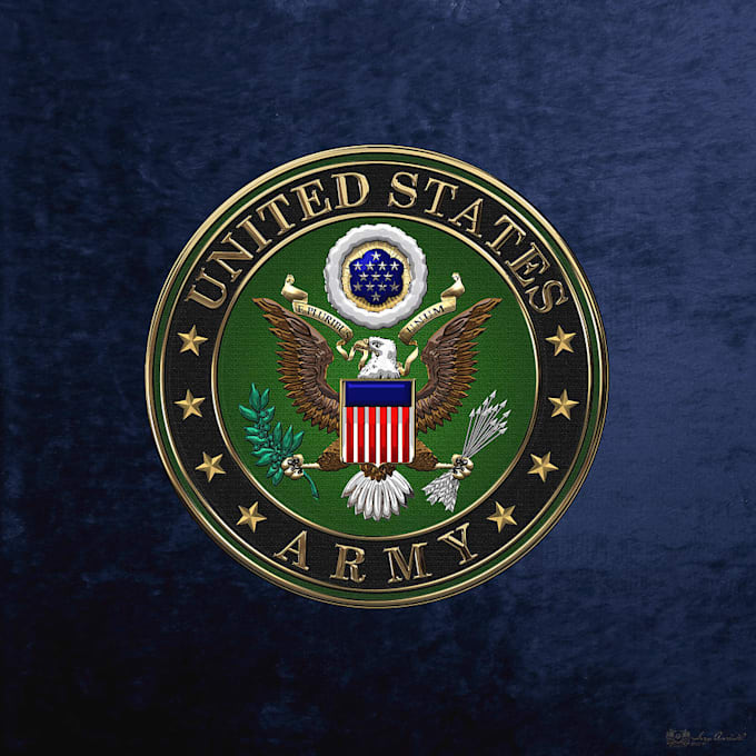 Draw army military logo design for your business by Monierty | Fiverr
